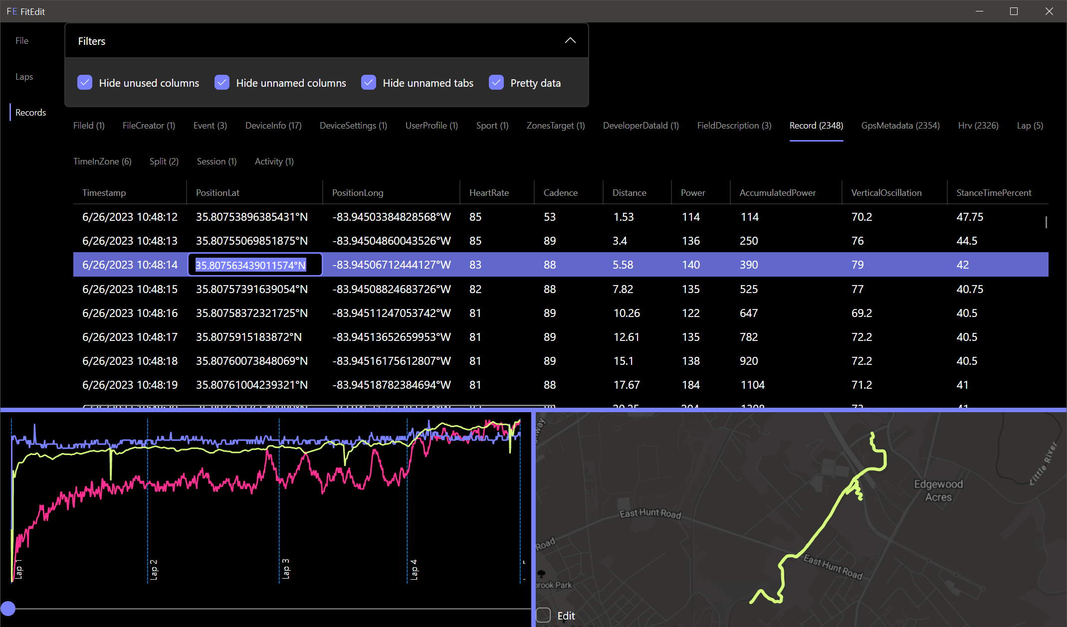 FitEdit - Training Data Editor